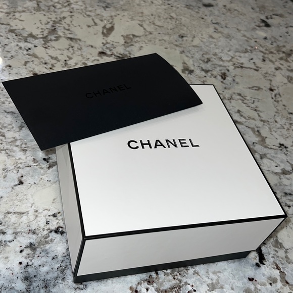 Other | Chanel Box W Receipt Sleeve Medium Size | Poshmark